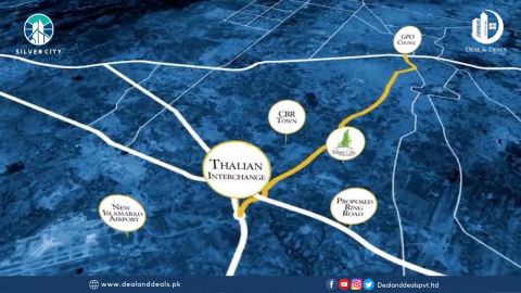 Silver City Rawalpindi | Location Map | Silver City Payment Plan